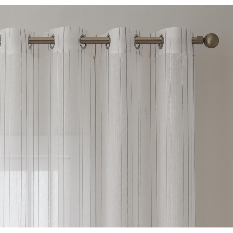 VISILLO DECORACIÓN "SILVER" - CON OLLAOS